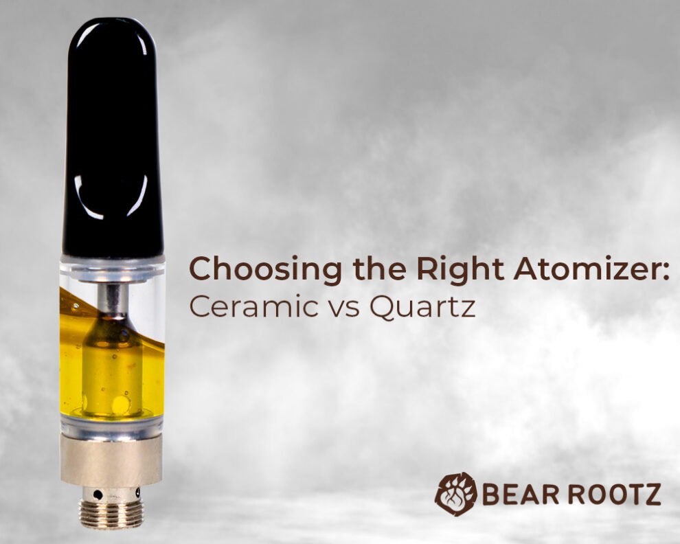 Ceramic vs. Quartz Atomizers: Choosing the Best for Your Vape Cartridges